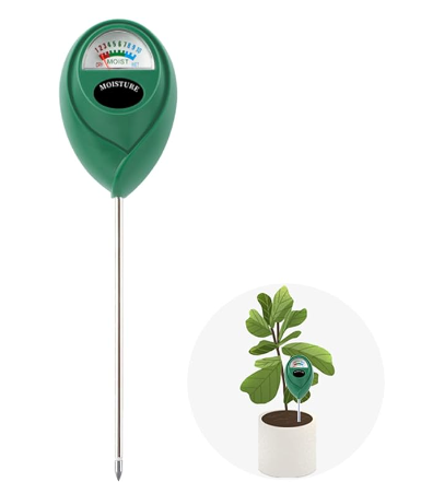 Soil Moisture Meter - Hygrometer for Plants - Water Meter - Indoor ...